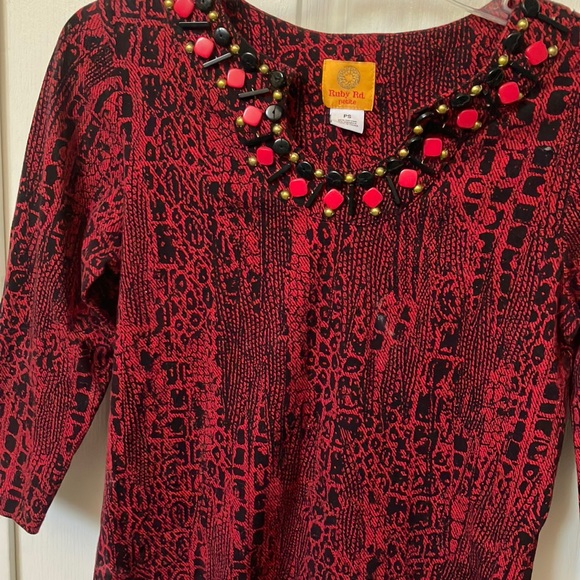 Ruby Rd. | Tops | Final Markdown Ruby Rd Embellished Top Petite Small ...
